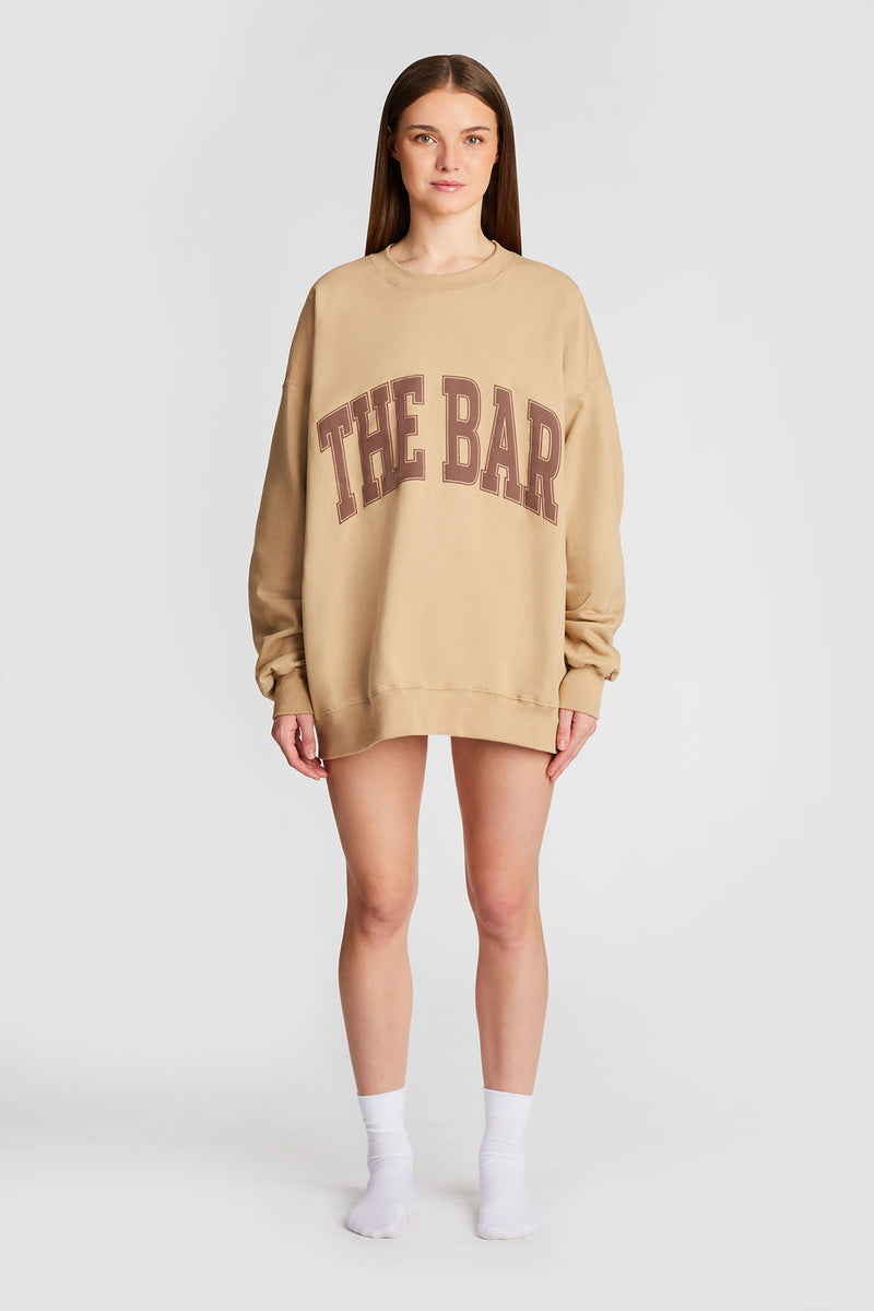 VARSITY SWEATSHIRT CHOCOLATE CHIP – The Bar