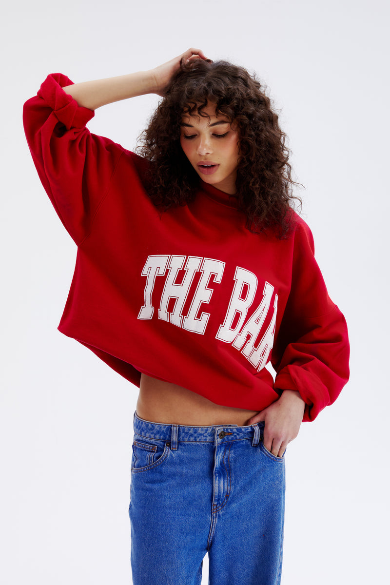 VARSITY SWEATSHIRT RUBY – The Bar